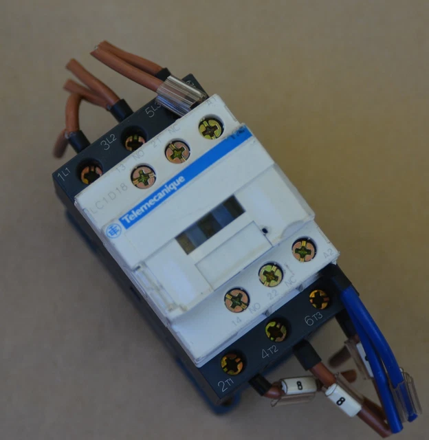 SCHNEIDER TELEMECANIQUE LC1 D18 U7 Contactor 230-240 V AC coil $59.00 ...