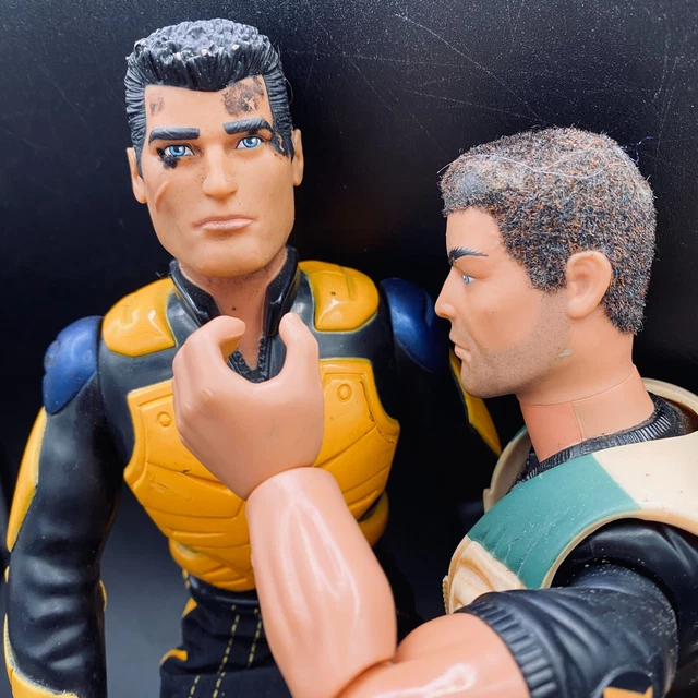 ACTION MAN FIGURES x 2 Articulated Limbs 1998 Hasbro Shoes, Trousers ...