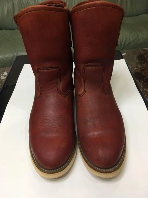 RED WING 8866 Irish Setter Pecos Boots Oro-Russet Leather Dog Tag Men's ...