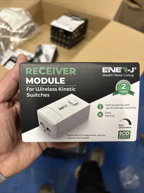 ENER-J WIRELESS KINETIC Receiver Module Up To 6 Switches (e8 £13.00 ...