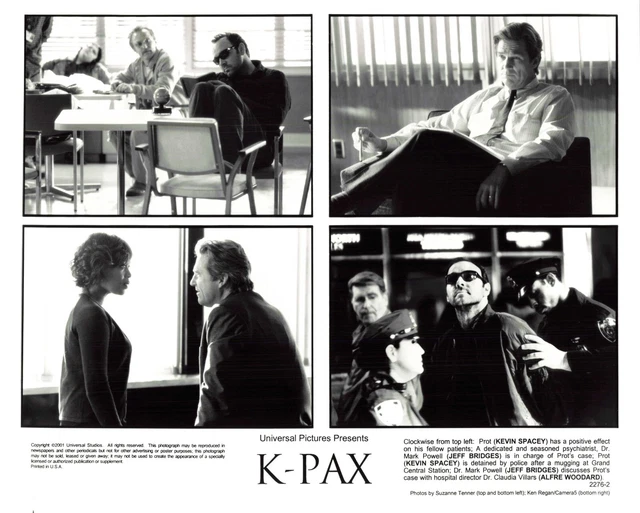 ORIGINAL VINTAGE CINEMA Still Photo Movie K-Pax Jeff Bridges Kevin Spacey EUR 30,00 - PicClick FR