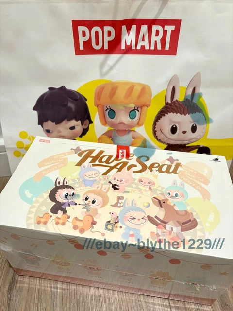 POPMART LABUBU V2 Have A Seat Full Set (NEW/SEALED) The Monsters 100% ...