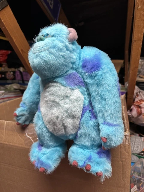 DISNEY PIXAR SULLY Monsters Inc Plush Soft Toy 2000 Hasbro James P ...