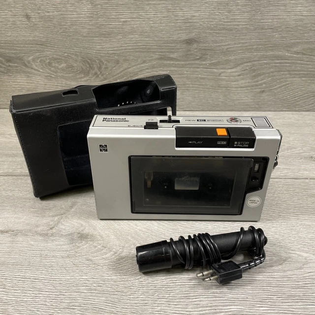 VINTAGE NATIONAL PANASONIC Portable Cassette Player Recorder Rq-212Das ...