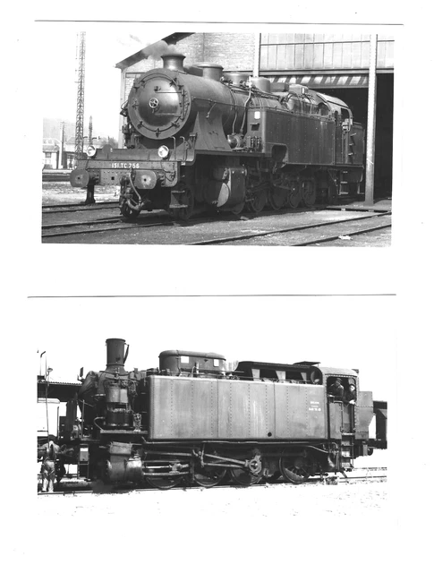 FRENCH RAILWAY PHOTOGRAPHS. SNCF (Nord) Steam Locomotives 151 TC 756 ...