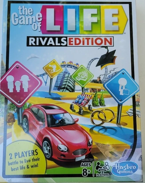 EXPERIENCE LIFE'S TWISTS & Turns: The Game Of Life Rivals Edition for 2 ...