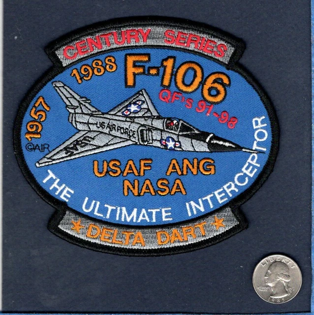 CONVAIR F-106 DELTA Dart USAF Ang Fis Fighter Interceptor Escadron ...