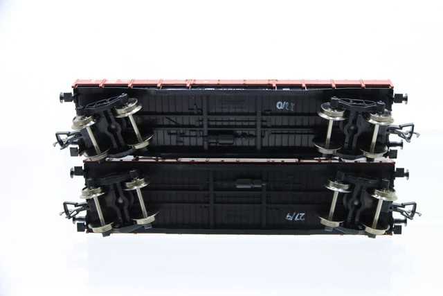 H0 FLEISCHMANN 5281 5282 Niederbordw. offener Güterwagen AC Konvolut ...