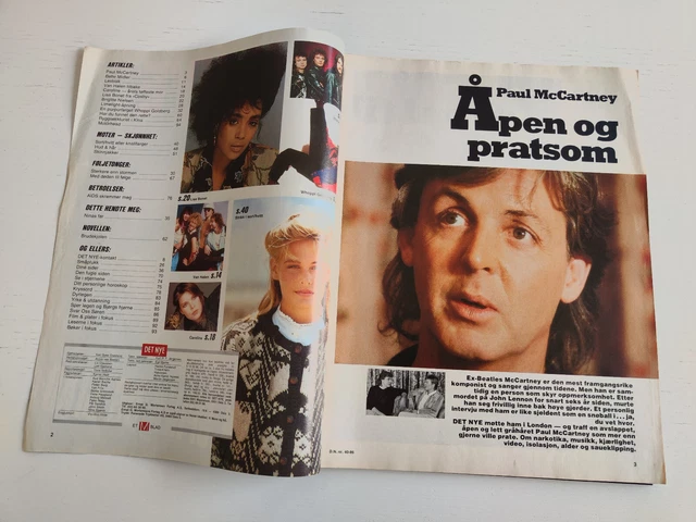 PAUL MCCARTNEY, LISA BONET, SYLVESTER STALLONE & BRIGITTE magazine ...