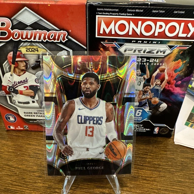 MEZZANINE PANINI SELECT Tectonic Prizms 2023-24 Paul George #387 K69 ...