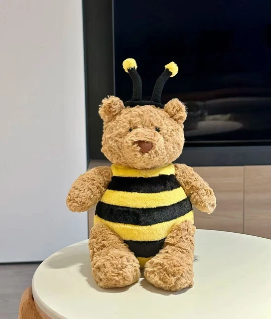 JELLYCAT SPRING BARTHOLOMEW Bear - Bumblebee Albee Cute Soft Plush Toy ...