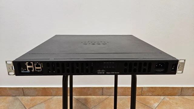 CISCO ISR 4331/K9 (Integrated Services Router - ISR4331-AX/K9) $113.00 ...