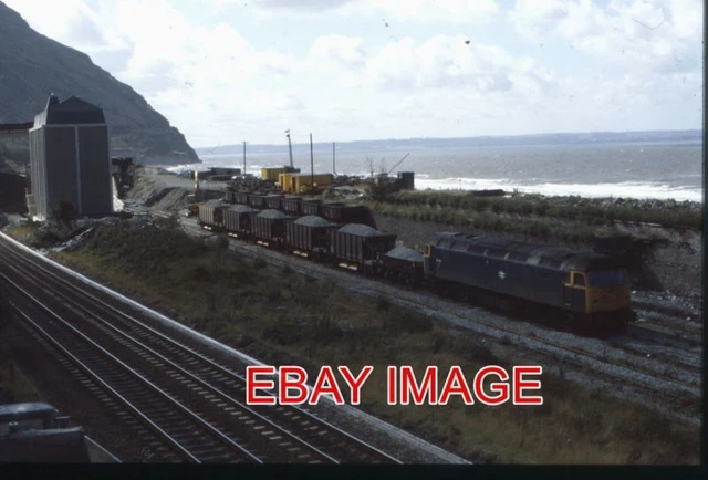 ORIGINAL 35MM SLIDE CLASS 47 LOCO NO 47196 AT PENMAENNIA 8/86 £4.00 ...