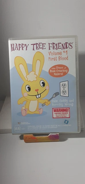 HAPPY TREE FRIENDS-FIRST Blood : Vol 1 (DVD, 2002) FREE POSTAGE* $7.55 ...