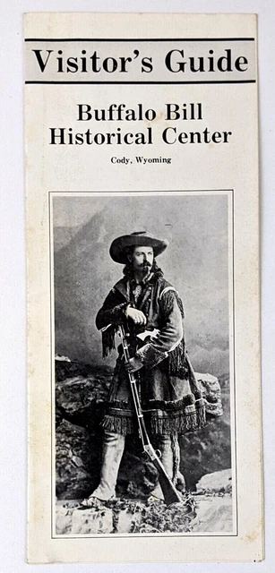 1970S BUFFALO BILL Historical Center Cody Wyoming Visitors Guide VTG ...