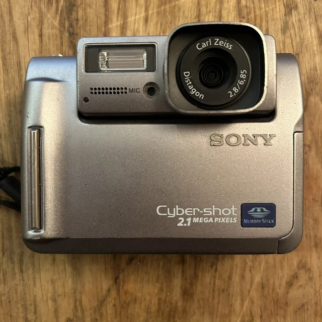SONY CYBERSHOT DSC-F55E Cybershot fotocamera digitale 2,1 megapixel ...
