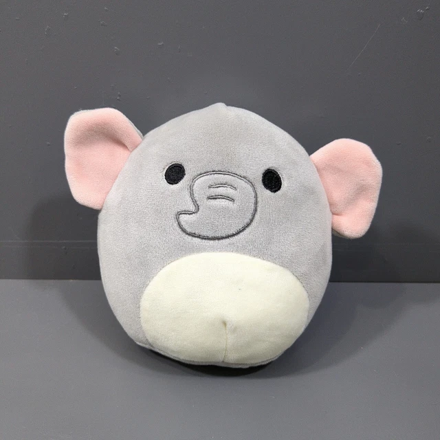 SQUISHMALLOWS MILA ELEPHANT Plush Gray 5 inch Stuffed Animal Soft Toy £ ...