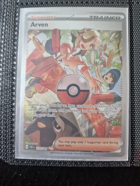 ARVEN 235/091 POKEMON TCG: Paldean Fates Special Illustration Rare EUR ...