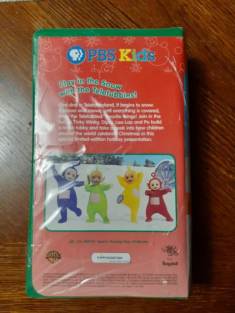 SEALED VHS TELETUBBIES Christmas In the Snow PBS Kids 2000 Ragdoll RARE ...