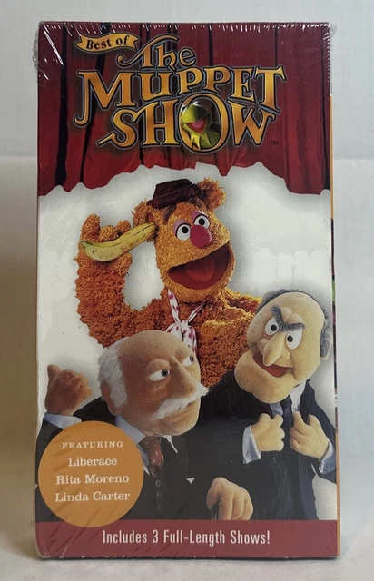BEST OF THE Muppet Show (VHS 2000) Liberace Rita Moreno Lynda Carter ...