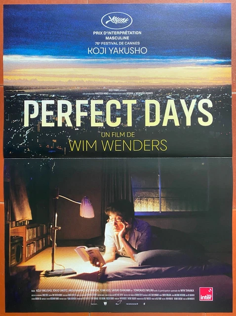 LOCANDINA PERFECT DAYS Cogico Yakusho Wim Wenders Tokio Emoto 40x60cm ...