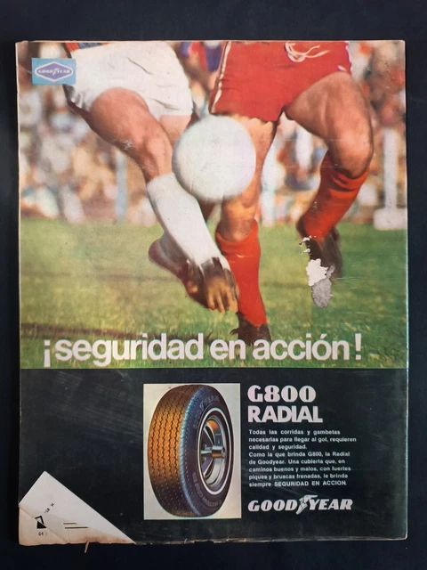 RIVISTA GOLES FOOTBALL Argentino SELECCION QUIERE VIVIR n 1282 (1973 ...