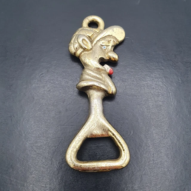 RARE VINTAGE ANDY Capp Brass Bottle Opener 1960S Vg Condition £16.99 ...
