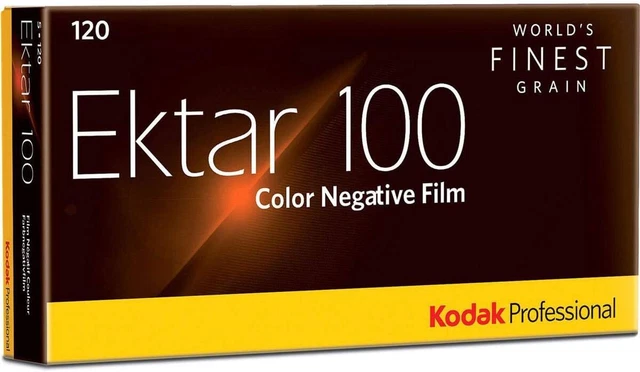 KODAK PROFESSIONAL EKTAR 100 Color Negative Film (120 Roll Film, 5-Pack) 8314098 $192.85 ...