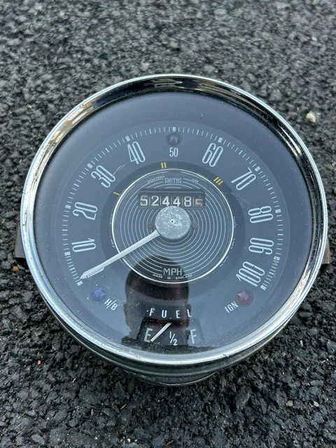 CLASSIC MINI MK1 cooper speedo 100 mph speedometer cooper s austin ...