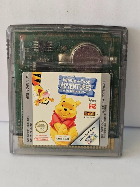 NINTENDO GAMEBOY COLOR Pal WINNIE THE POOH ADVENTURES £2.00 - PicClick UK