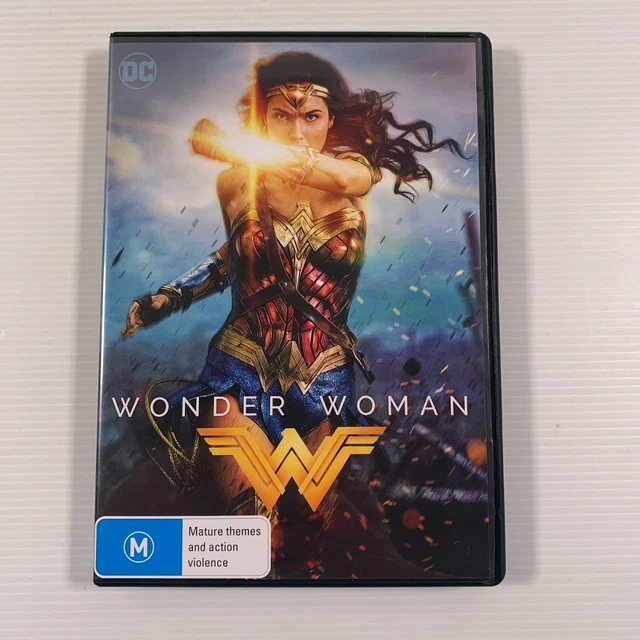 WONDER WOMAN (DVD, 2017) Gal Gadot Chris Pine Robin Wright Region 4 £2. ...
