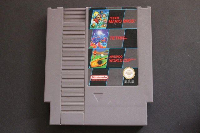 3 IN 1 Super Mario Bros. Tetris World Cup Nintendo NES EUR 18,45 ...