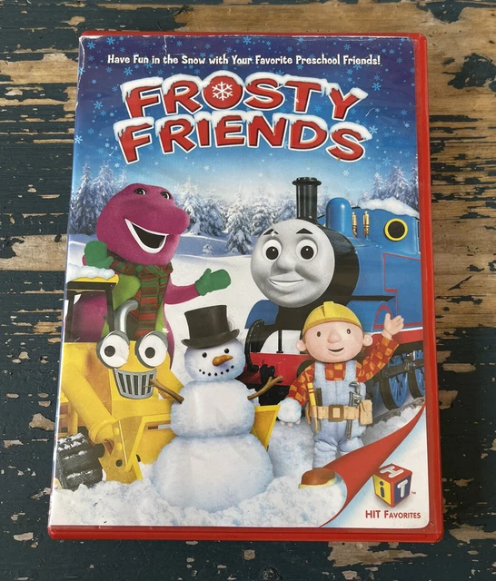 DVD FROSTY FRIENDS Barney Bob The Builder Pingu Kipper Hit ...