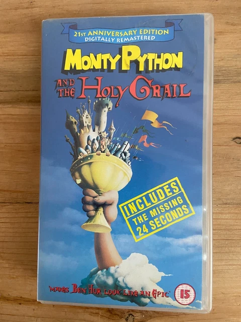 MONTY PYTHON AND The Holy Grail - VHS - Terry Gilliam £0.99 - PicClick UK