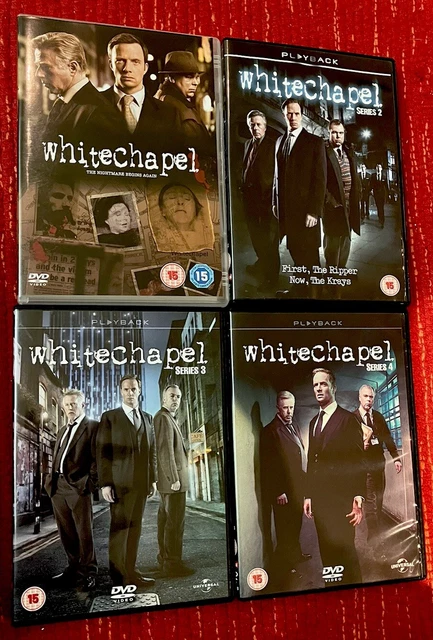 WHITECHAPEL SERIES 1-4 Complete Series Collection DVD (6 Discs ...
