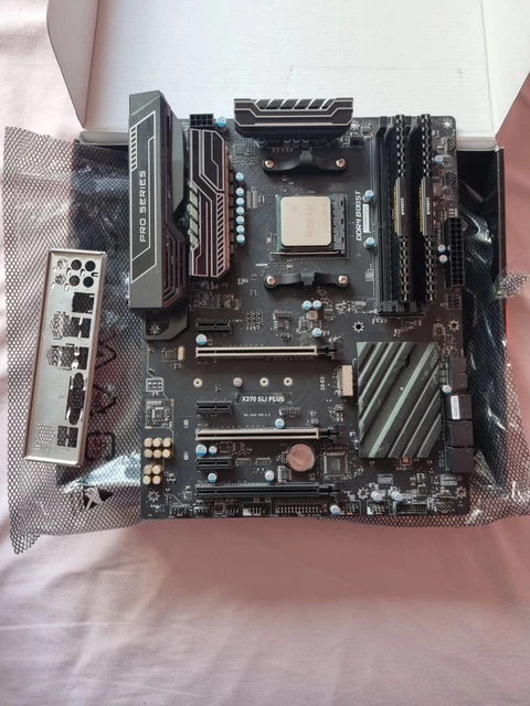 MSI X370 SLI PLUS AM4 Motherboard £63.11 - PicClick UK