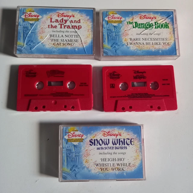 DISNEY READ ALONG Talking Story Collection Cassette Tapes Bundle £6.00 ...