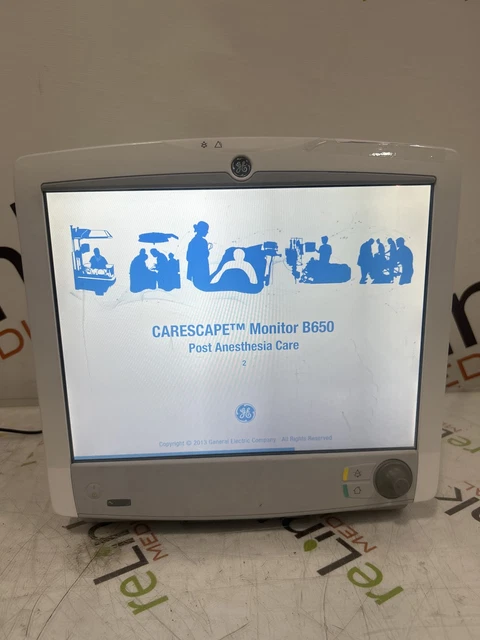 GE HEALTHCARE CARESCAPE B650 Patient Monitor $346.37 - PicClick CA