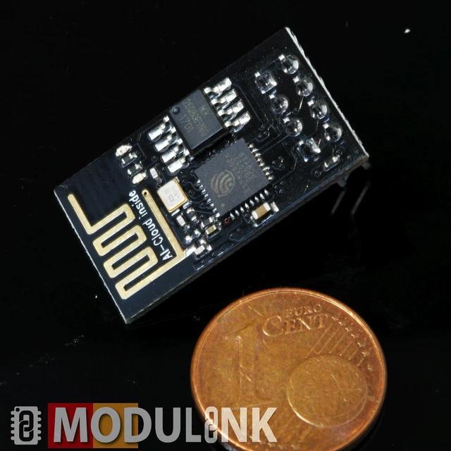 ESP8266 ESP01 ESP-01 WIFI WLAN wireless UART seriell IOT Modul Arduino ...