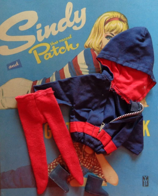 SINDY’S LITTLE SISTER Patch Doll 1967 Tobogganing Outfit 9P10 £22.99 ...