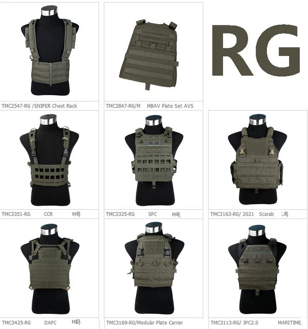 GILET TACTIQUE MARITIME TMC SNIPER CCR Chest Rig MBAV AVS SPC DAPC JPC2 ...