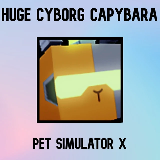 Huge Capybara Pet Simulator X FOR SALE! - PicClick UK