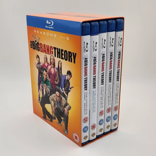 THE BIG BANG Theory - Complete Season 1-5 [Blu-ray] [Region Free] £14. ...