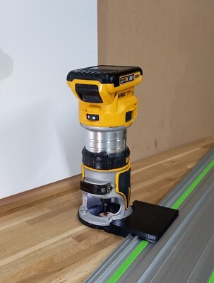 DEWALT 18V TRIM Router Adapter For Festool Guide Rail £15.00 - PicClick UK