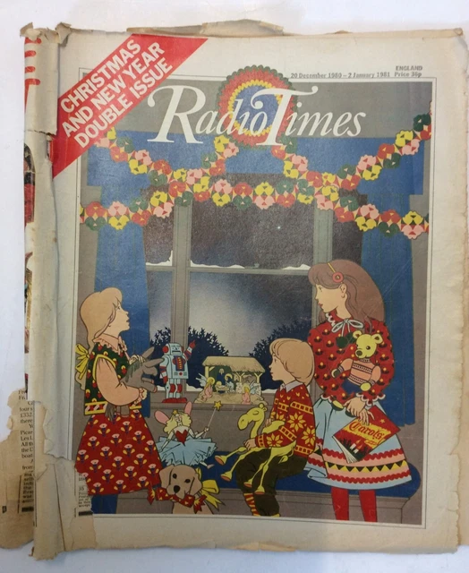 RADIO TIMES CHRISTMAS Double Edition 20 Dec 1980 - 2 Jan 1981 Xmas TV ...