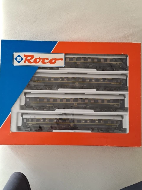 ROCO ART. 44050 set 4 carrozze letto CIWL tipo UH HO EUR 149,00 ...