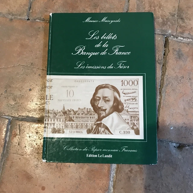 LES BILLETS DE La Banque De France - Les Émissions Du Trésor - Maurice ...