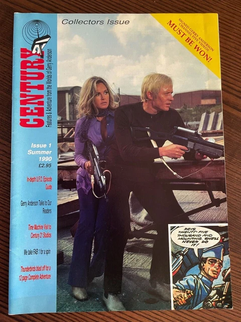 CENTURY 21 MAGAZINE (Gerry Anderson) #1 1990, Thunderbirds, UFO ...