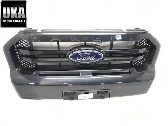 GRILL FORD RANGER 2019 Wildtrak Latest Style Facelift Front Grille Grey ...
