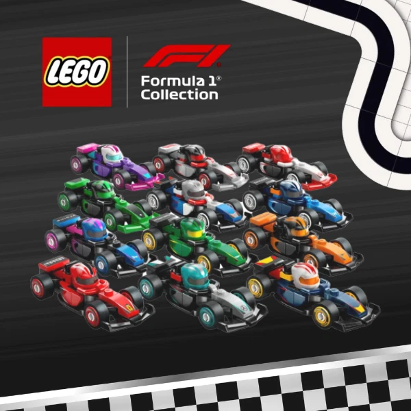 LEGO F1® COLLECTABLE Race Cars Minifigures 71049 - Pick Your F1 Car ...